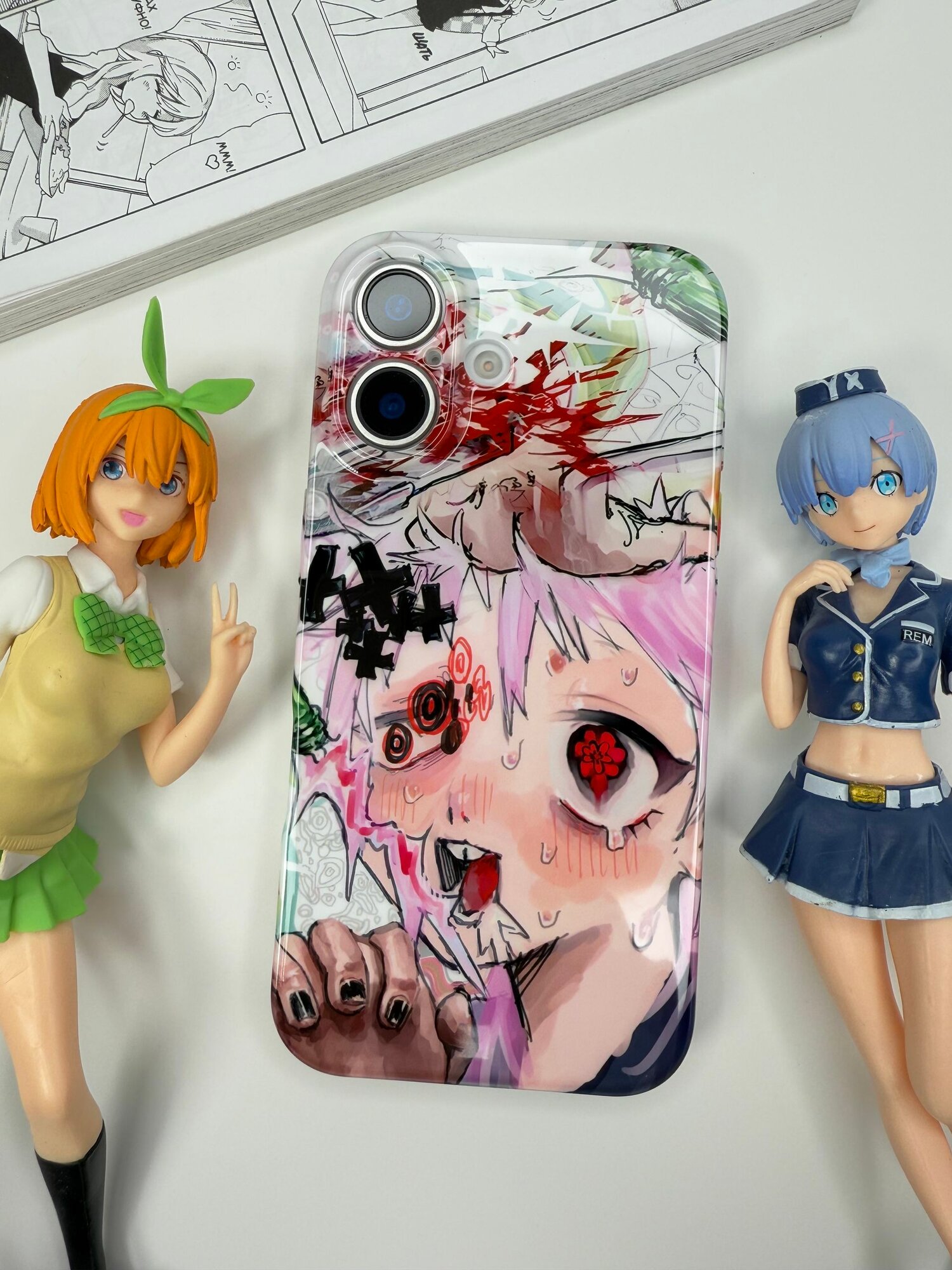 Чехол-Накладка для смартфона Apple iPhone 17, материал полимер, цвет белый