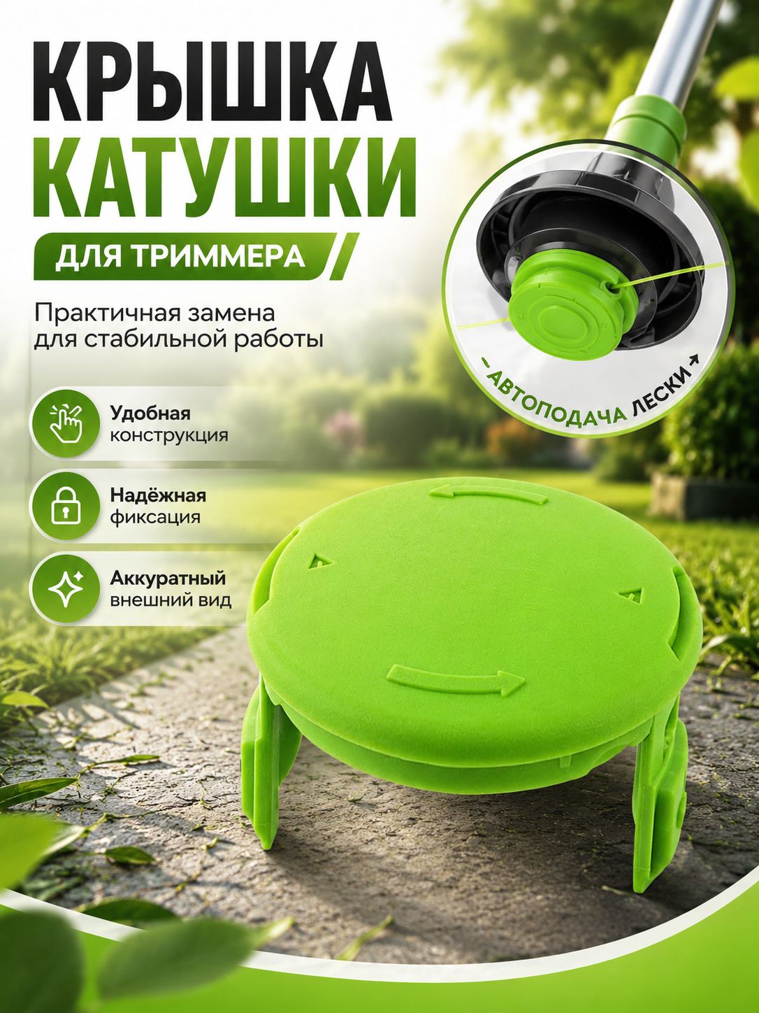 Катушка для триммера автомат
