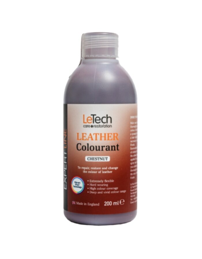 LeTech Expert Line Краска для кожи (Leather Colourant) Chestnut, 500мл