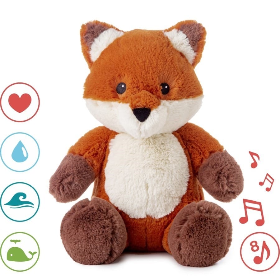 Мягкая игрушка Cloud B Frankie the Fox, серый