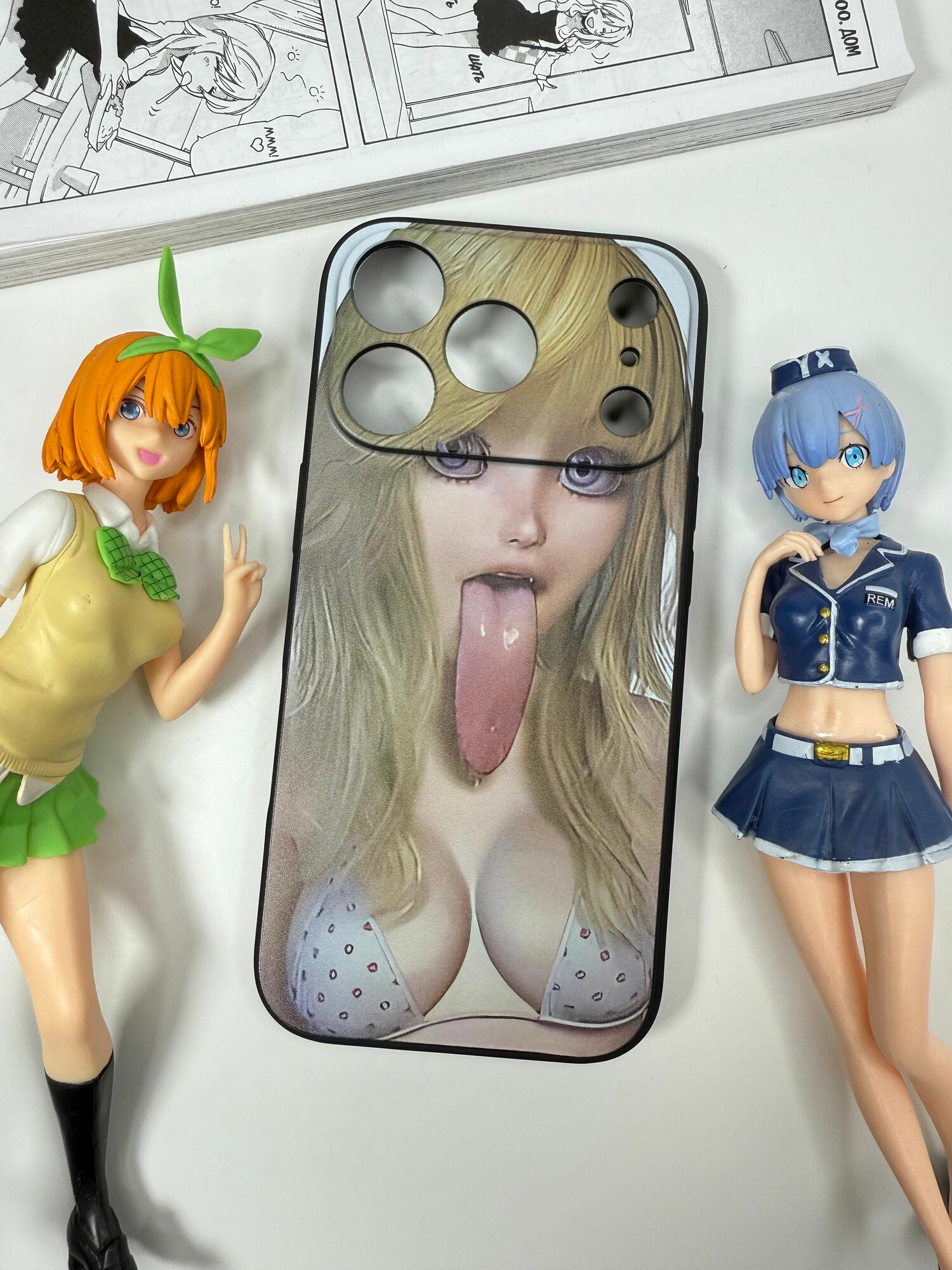 Чехол-Накладка для смартфона Apple iPhone 17 Pro Max, материал силикон, цвет белый
