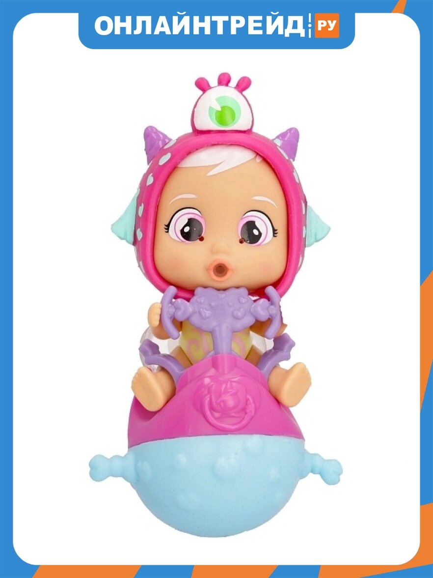 Игровой набор Cry Babies Волшебные слезки Прыгающий монстрик с2 Заза