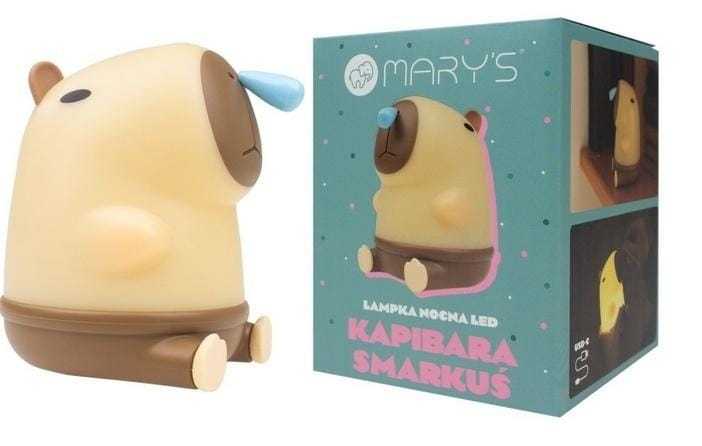 Настольный светильник Mary's Капибара Смаркусь, led ночник для детей