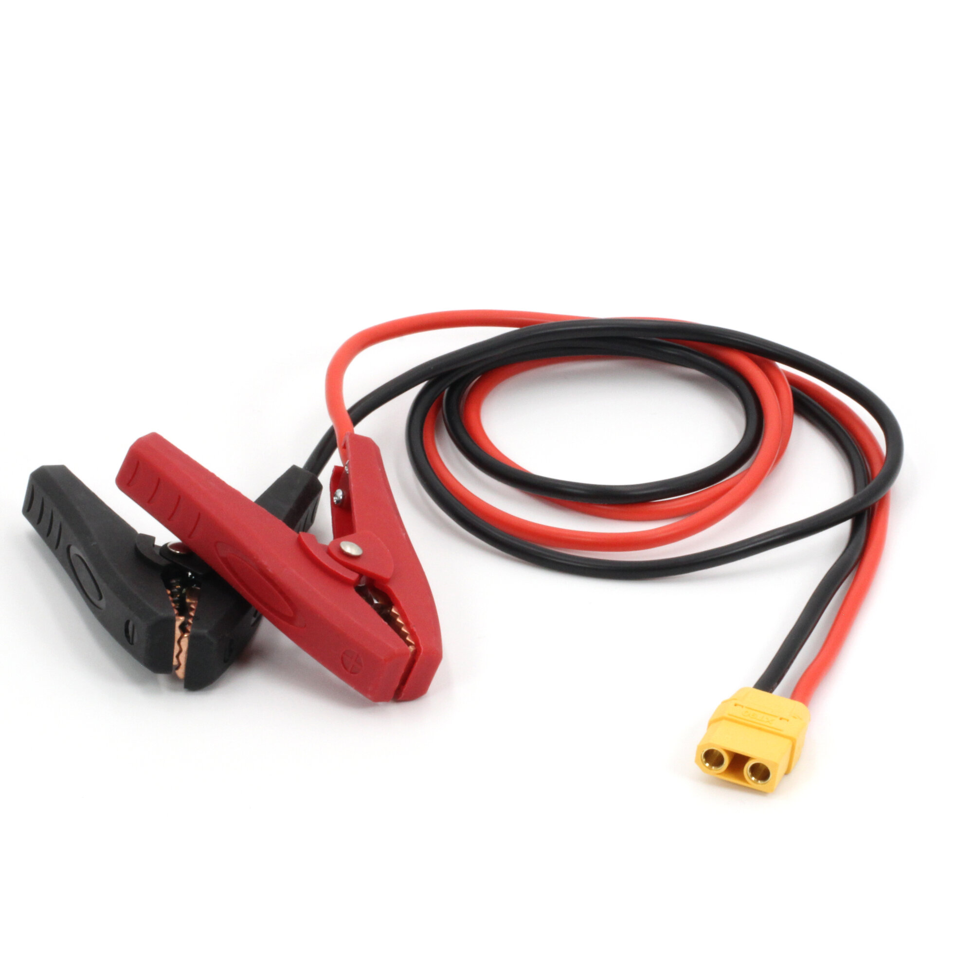 Зажимы Крокодилы с кабелем 12 AWG 100 см XT90 F / крокодилы для аккумуляторов