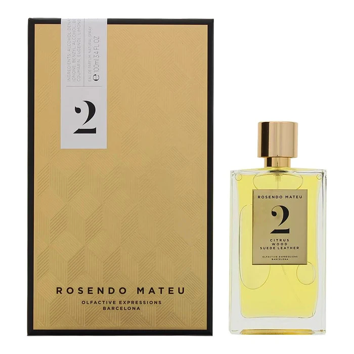 Rosendo Mateu Suede Leather аромат для женщин и мужчин 100 мл - Розендо Матеу Цитрусы Вуд Древесина