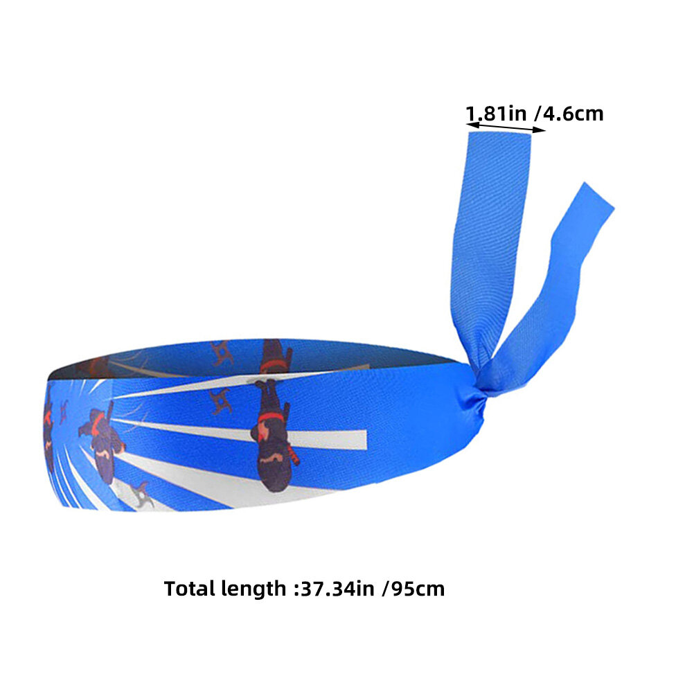 4 Пcs Ниндзя Головной Убор Для Детей Карate Headbands Японские Украшения Для Волос 25.00X20.00X10.00Cm