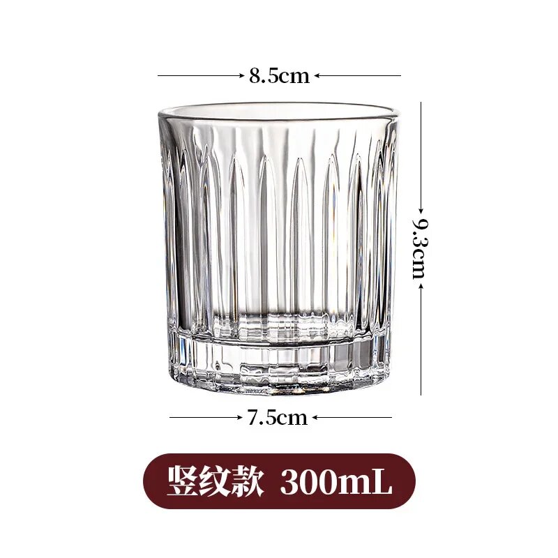 Rotating Whiskey Glass Rotating Ripple