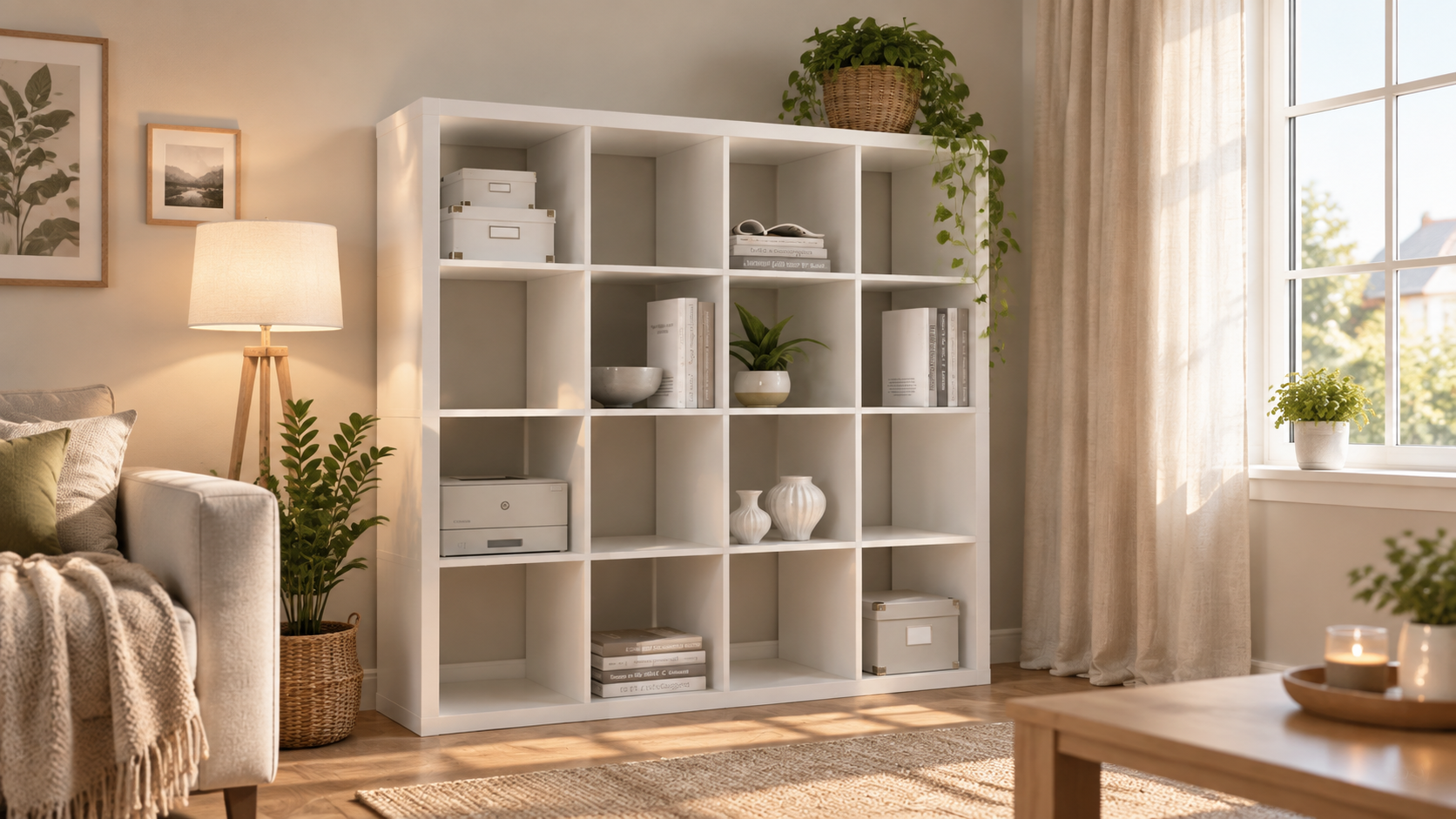 KALLAKS/Каллакс/Фора/Fora IKEA Стеллаж 16 ячеек В стиле икеа