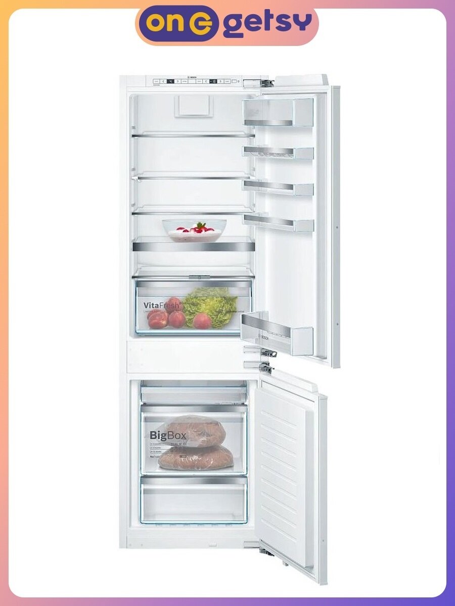 Встраиваемый холодильник BOSCH KIN86AF3M8 Serie 4, официальная гарантия