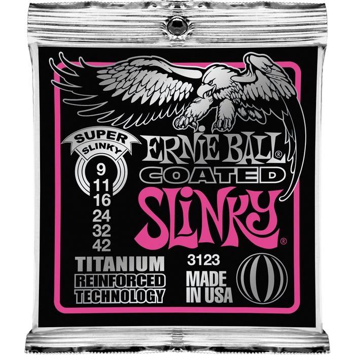 Ernie Ball 3123 Комплект струн для 6-струнной электрогитары 9-42