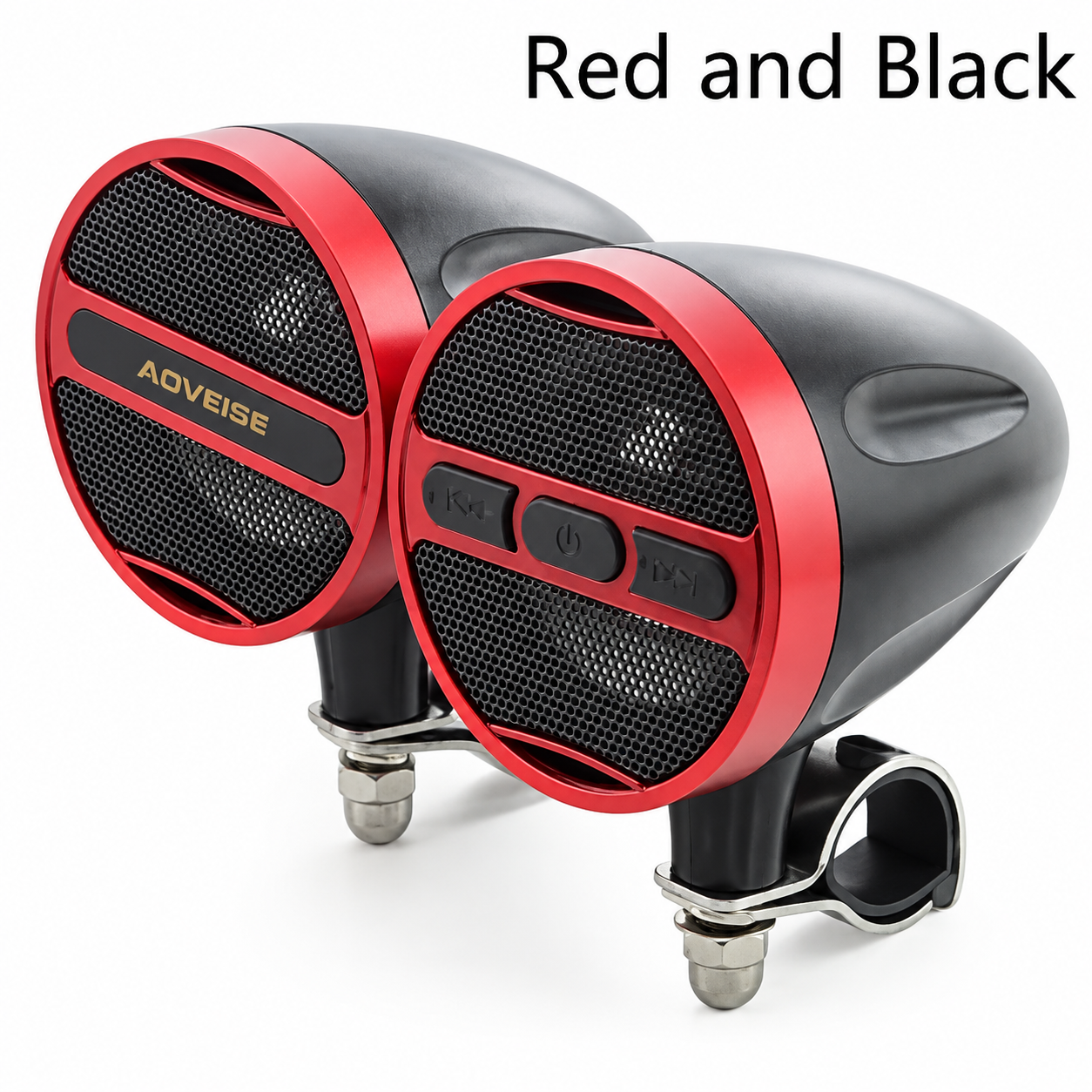 MP3-плеер для мотоцикла MT473, Bluetooth 3.0, FM-радио, USB, IPX4, 12 В, красный