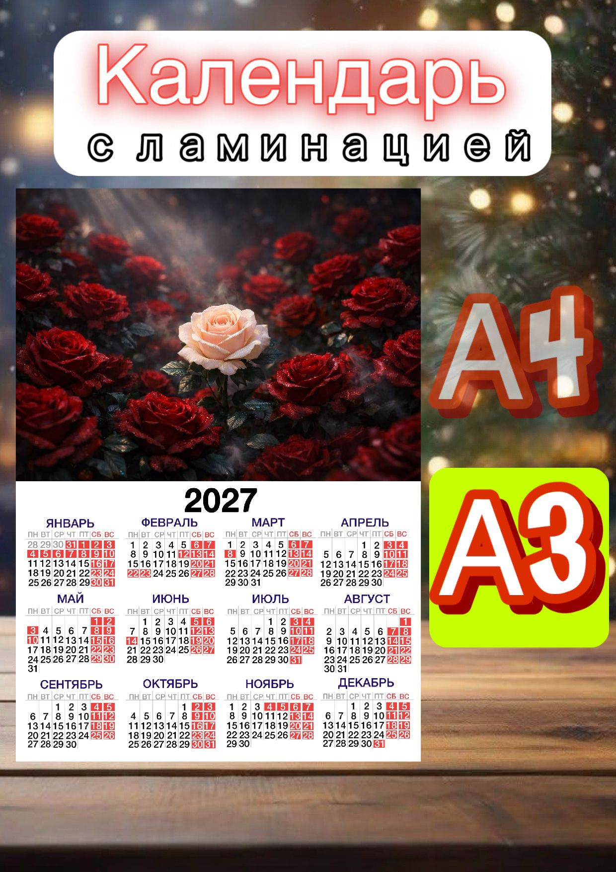 Календарь А3