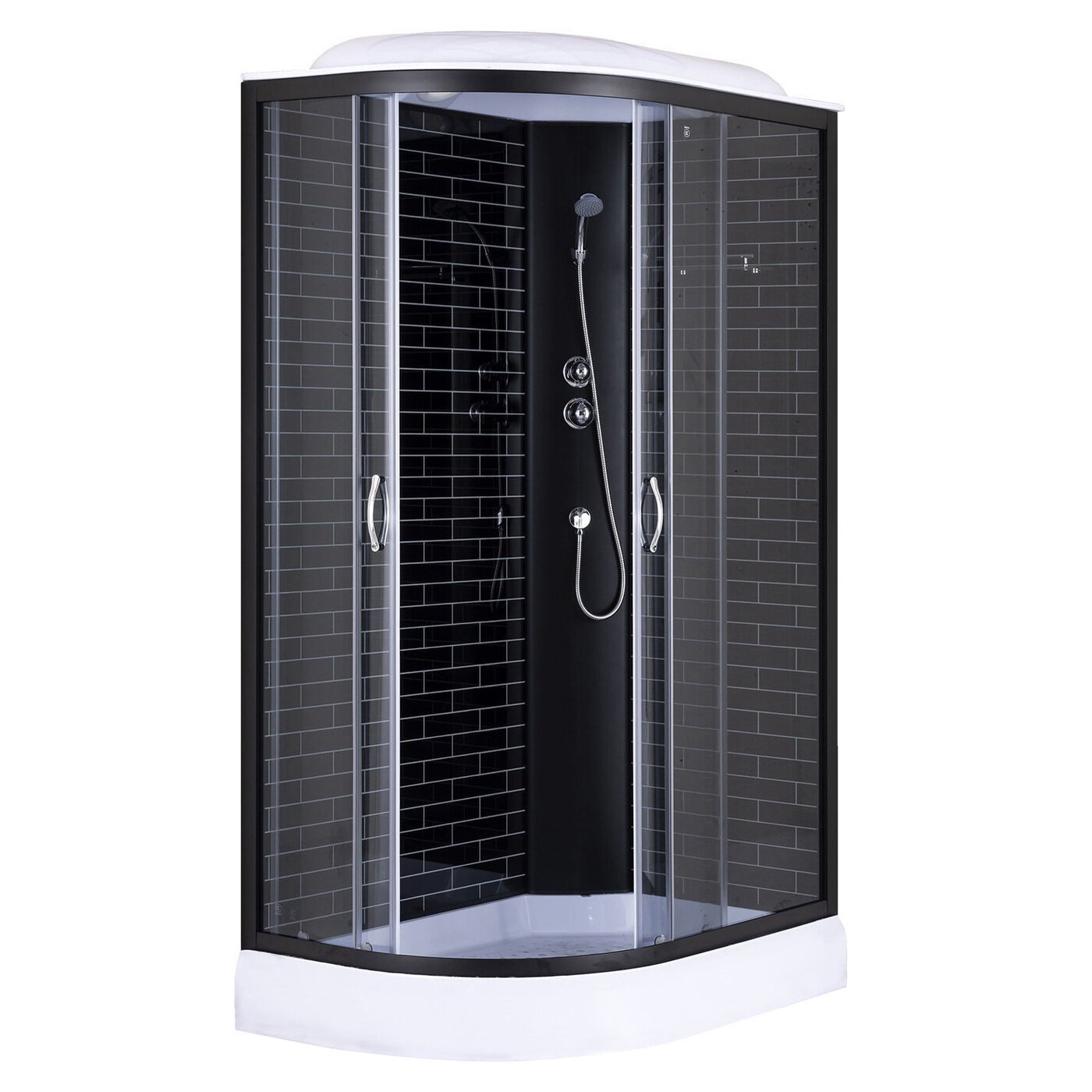 Душевая кабина Loranto Sunway 80х120 CS-66120-13R GB 120
