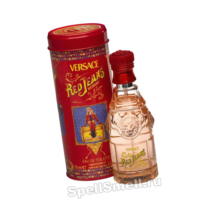 Туалетная вода для женщин Versace Red Jeans 75 мл - красные Джинсы Версаче