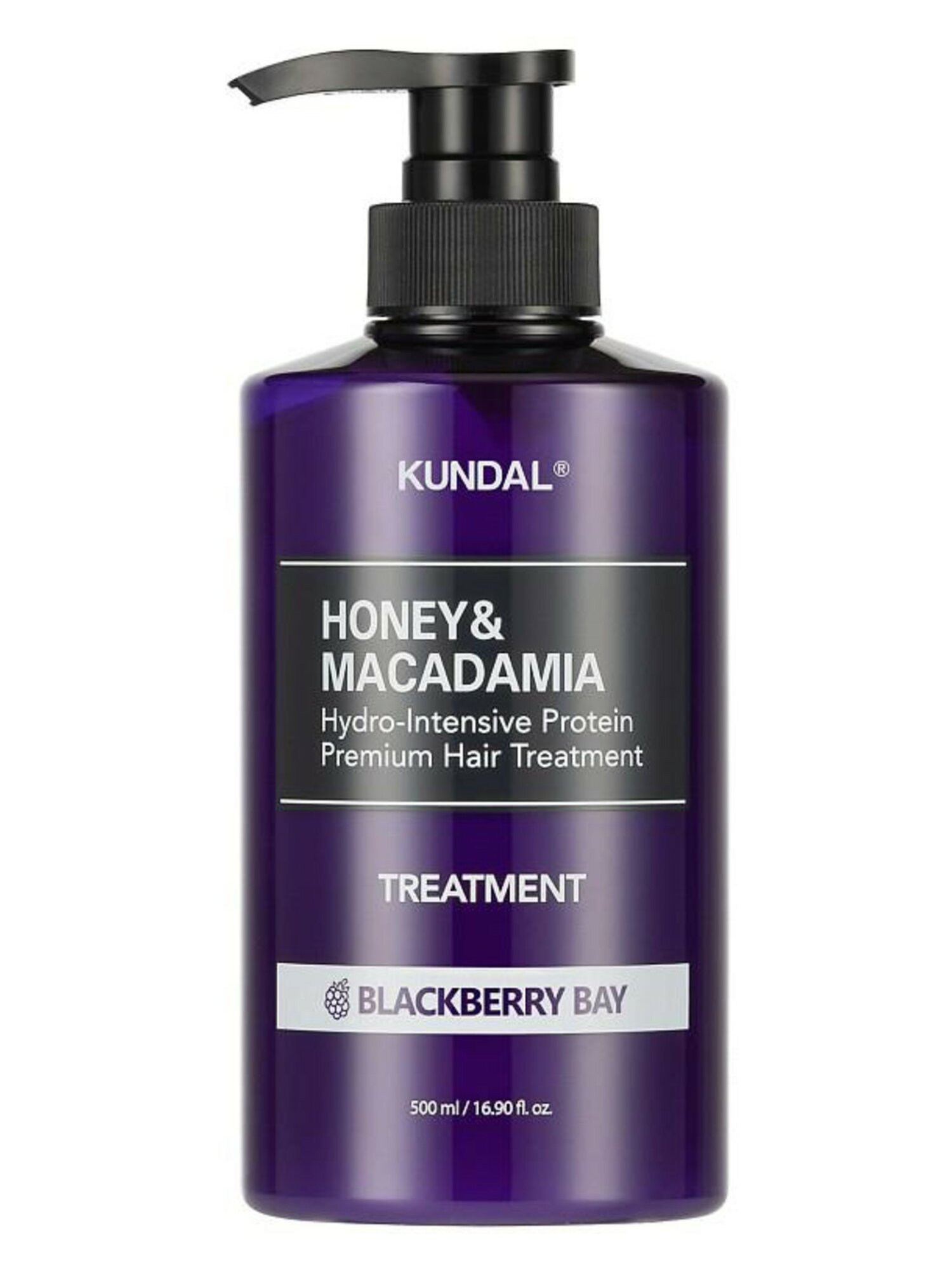 Кондиционер для волос «ежевичный залив» Kundal Honey & Macadamia Blackberry Bay Treatment 500 мл