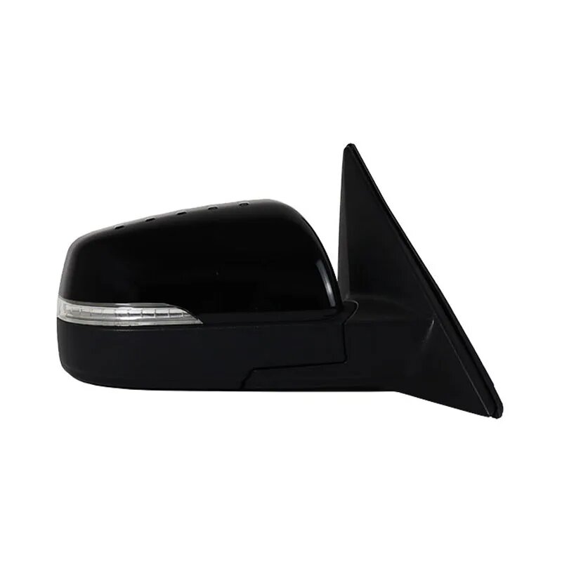 Зеркало боковое Kia Soul 2010-2013, правое, 7 проводов, черный
