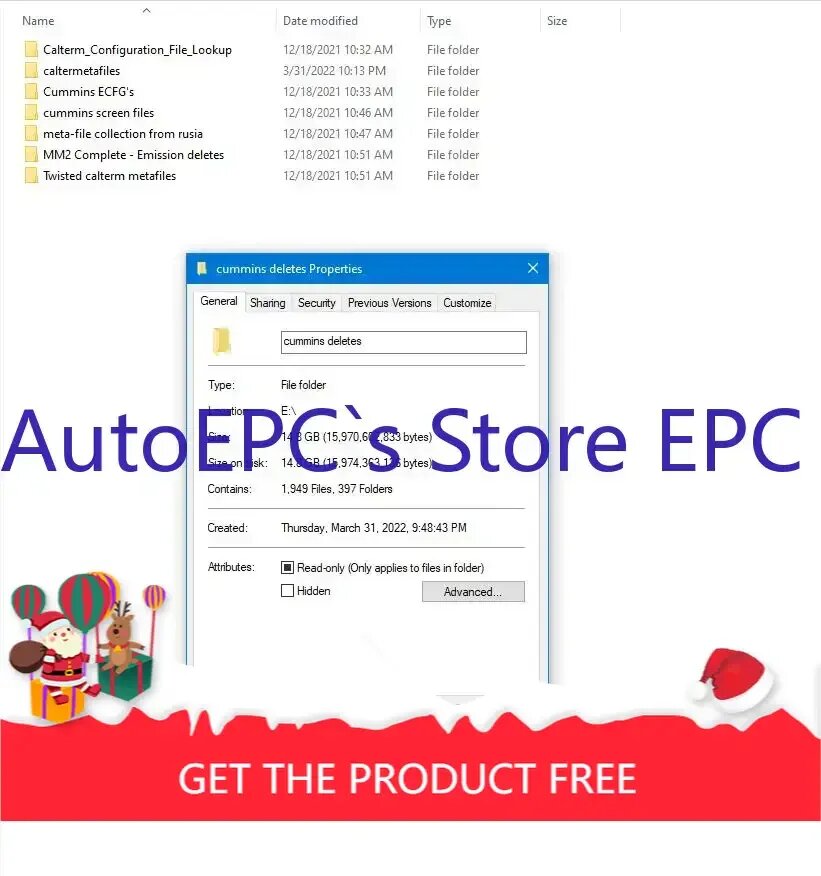 DVD AutoEPC Deletes ECFG Metafiles 15,4 ГБ