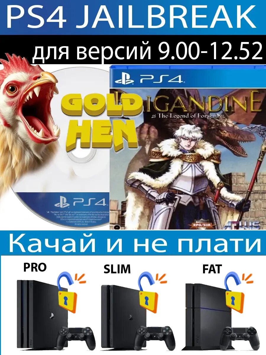 Brigandine: The Legend of Fo диск PS4 JB