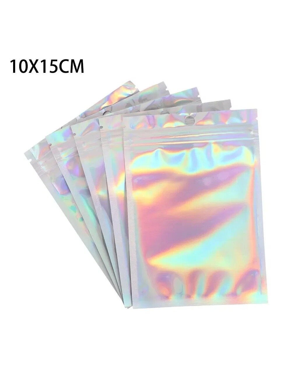 Мешок для хранения 10X15 см, пластиковый, белый, водонепроницаемый, 20 шт
