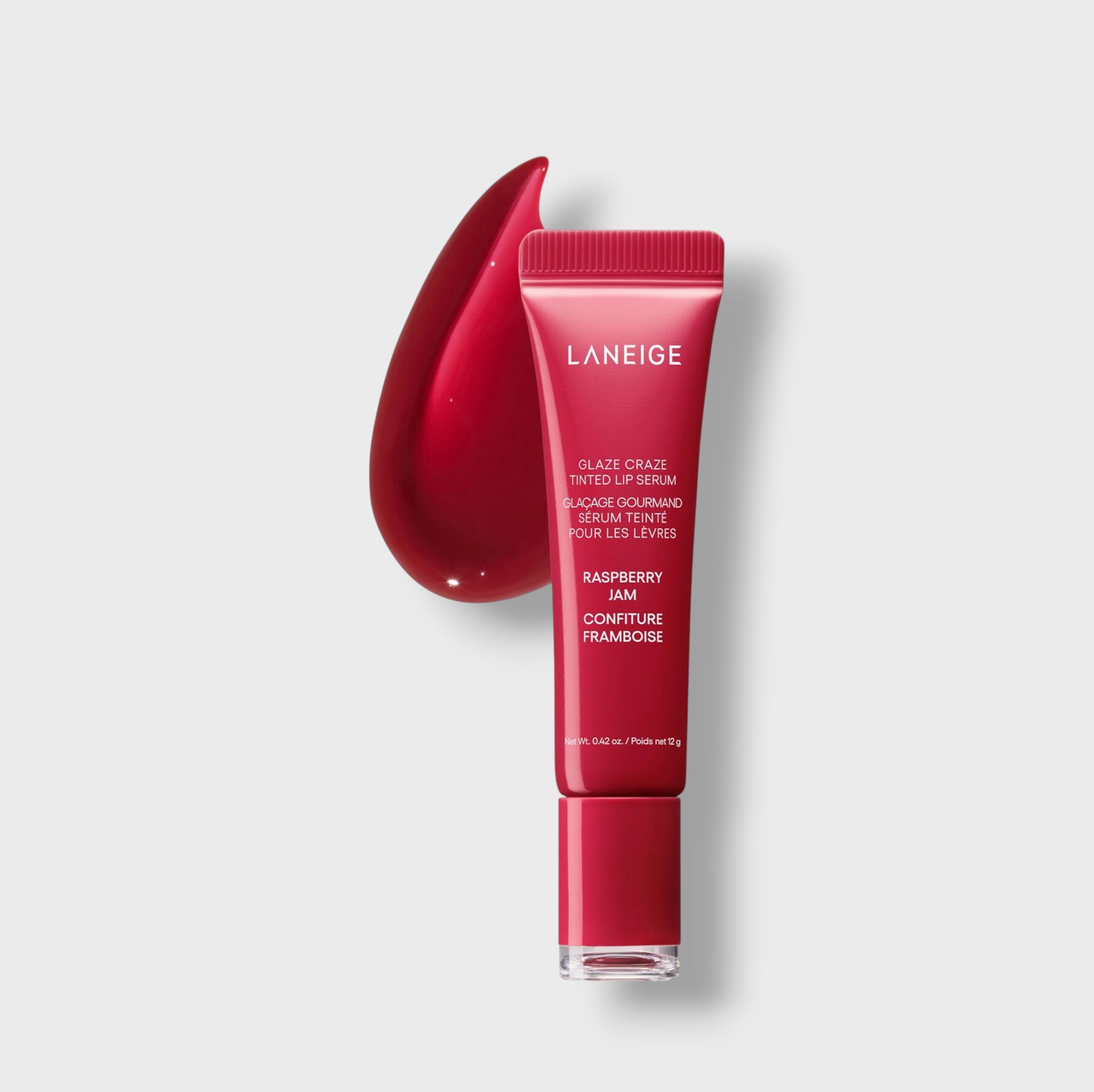 LANEIGE Тинт для губ Glaze Craze Tinted Lip Serum (Raspberry Jam) 12 г