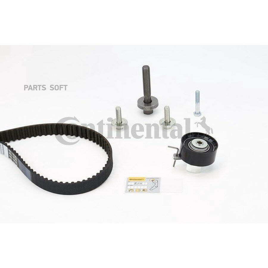 Комплект ремня ГРМ от официального дистрибьютора, CONTINENTAL, артикул CT881K5