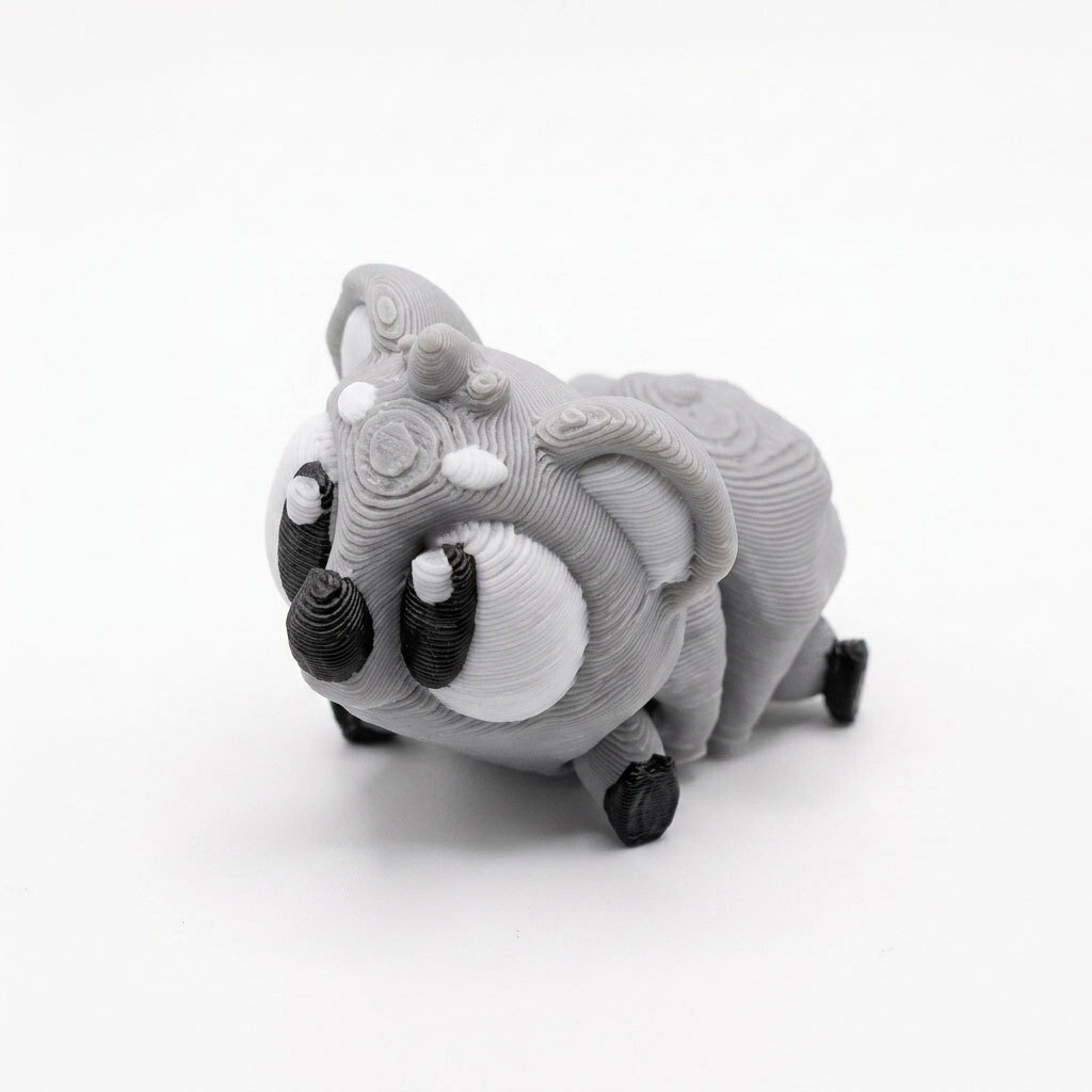 Трансграничный хит продаж: 3D-печатные игрушки, многосуставные декоративные фигурки, креативные мини-игрушки в виде милых животных, ми