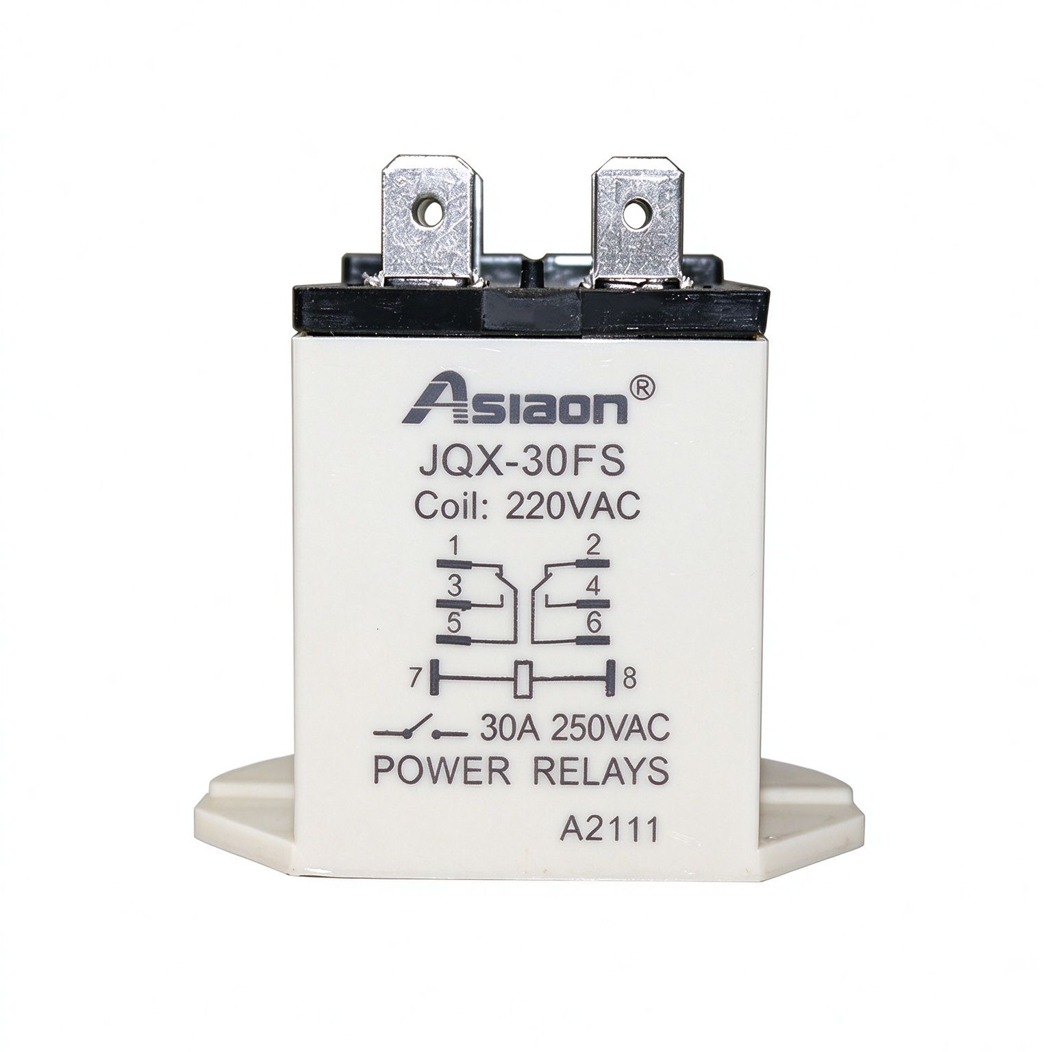 Реле JQX-30F/2Z 30A 220VAC катушка AC-220V (NNC71A-2Z Clion)