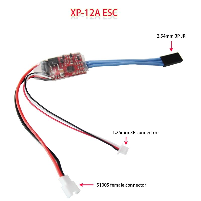 XP-12A ESC, Цвет: XP12A Walkera plug