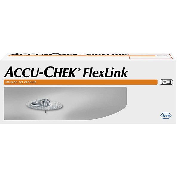 Канюля Accu-chek Flexlink (Акку-чек Флекслинк), размер 8 мм 10 шт в упаковке