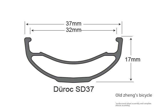 DuRoc SD37 Горный велосипедный обод 29 дюймов, готов к бескамерной установке, 28 отверстий, сварной