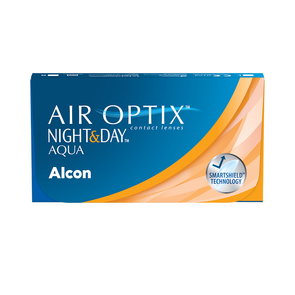 Alcon Контактные линзы Air Optix Night & Day Aqua / -4.00 / 8.6 / на 1 месяц 3 шт