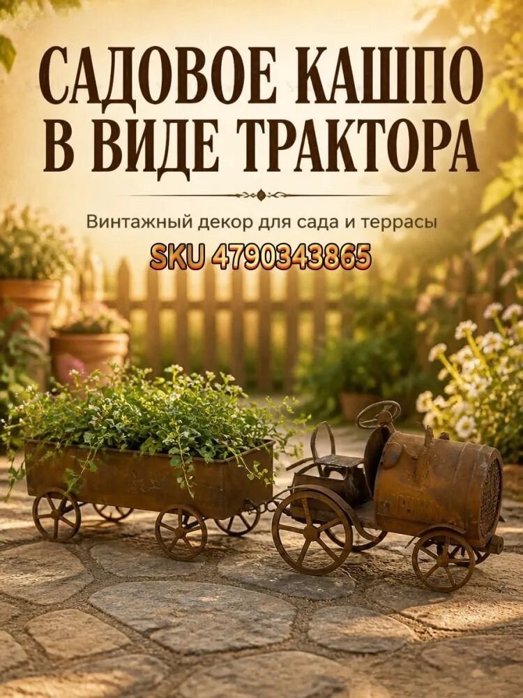 Фигурка садовая