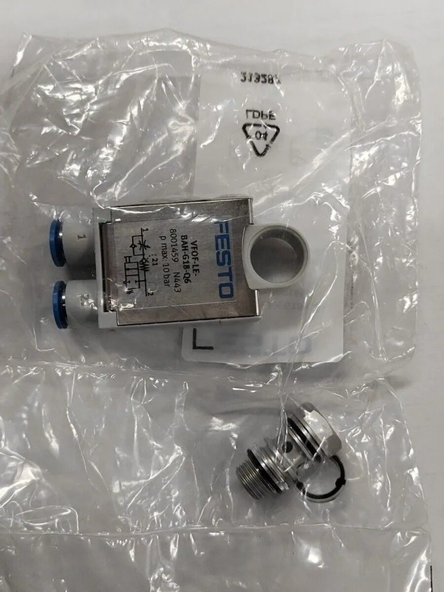 1 шт. FESTO 8001459 VFOF-LE-BAH-G18 -Q6 Клапан одностороннего регулирования
