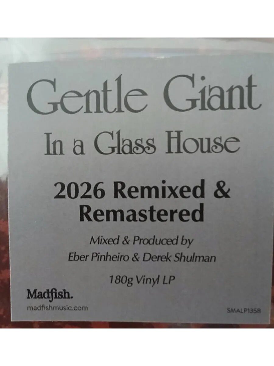 Gentle Giant-In A Glass House