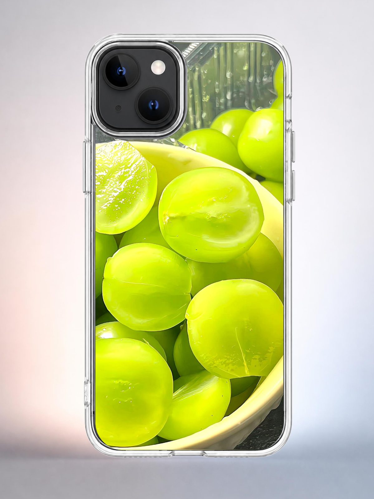 Чехол iPhone 15 Лайм и Y2K Indie Sleaze