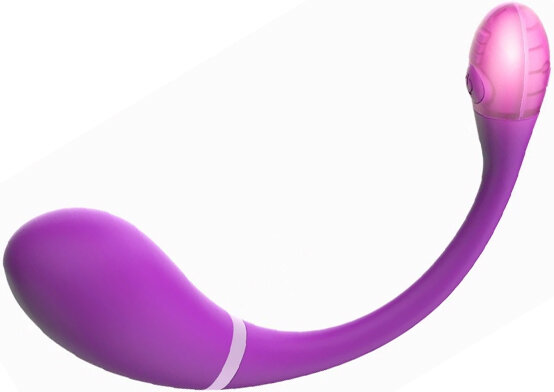 Вибростимулятор KIIROO OhMiBod Esca2 беспроводной фиолетовый силикон длина 18,5 см диаметр 3,3 см