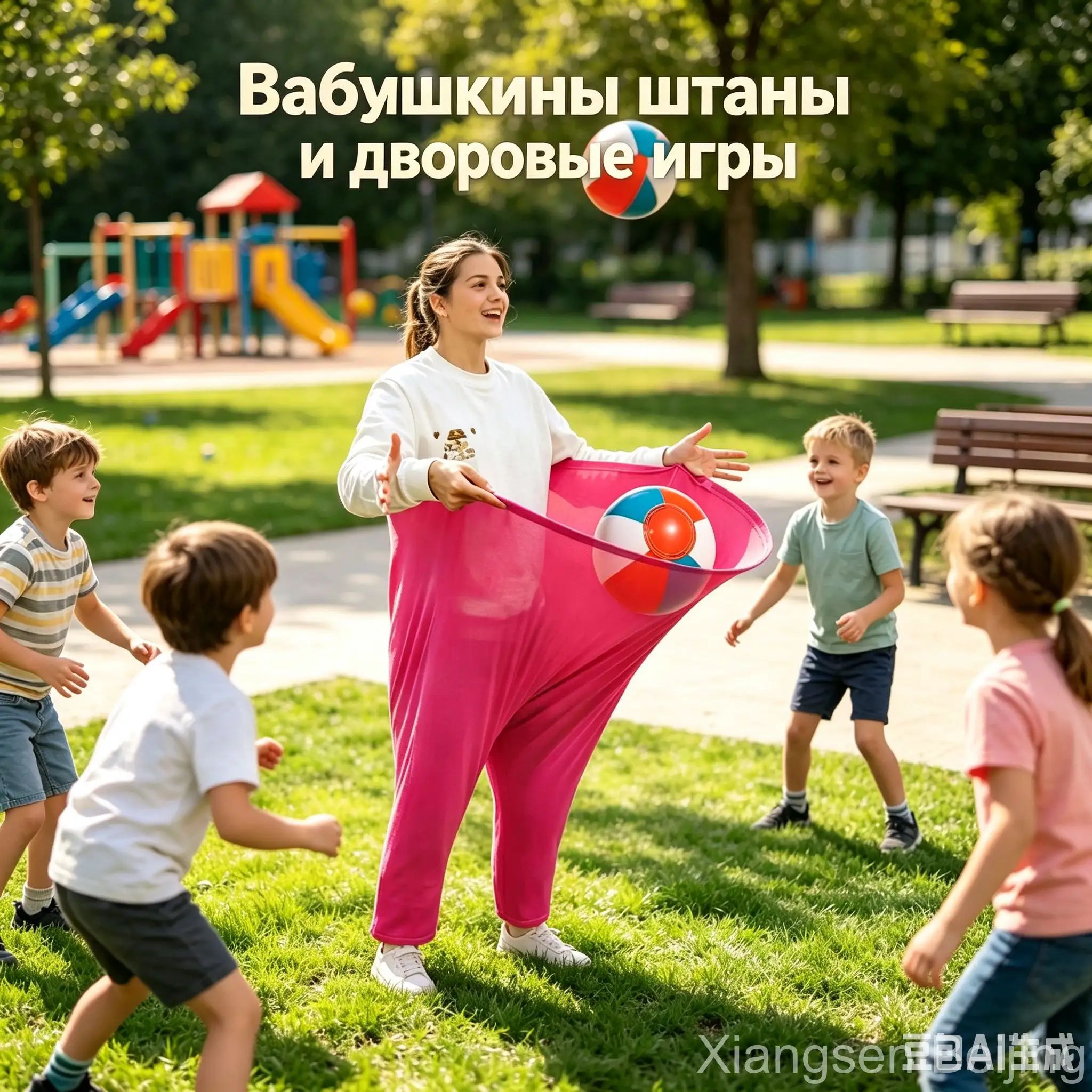Веселая Дворовая Игра Granny Pants Party Rush Лучшая Игра для Вечеринок! Смешные Соревнования для Взрослых и Детей