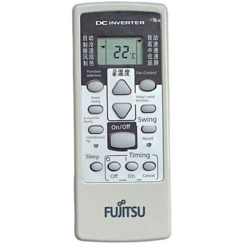 Пульт дистанционного управления кондиционером Fujitsu General AR-RCD1C RCE1C GSA35LKC GSA26LKC белый