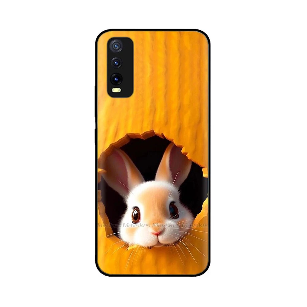 Чехол для телефона Vivo Y20 Y20i Y20a Y20s Vivo Y11s Y12s, мягкая Оранжевый, 01685, For Vivo V2027