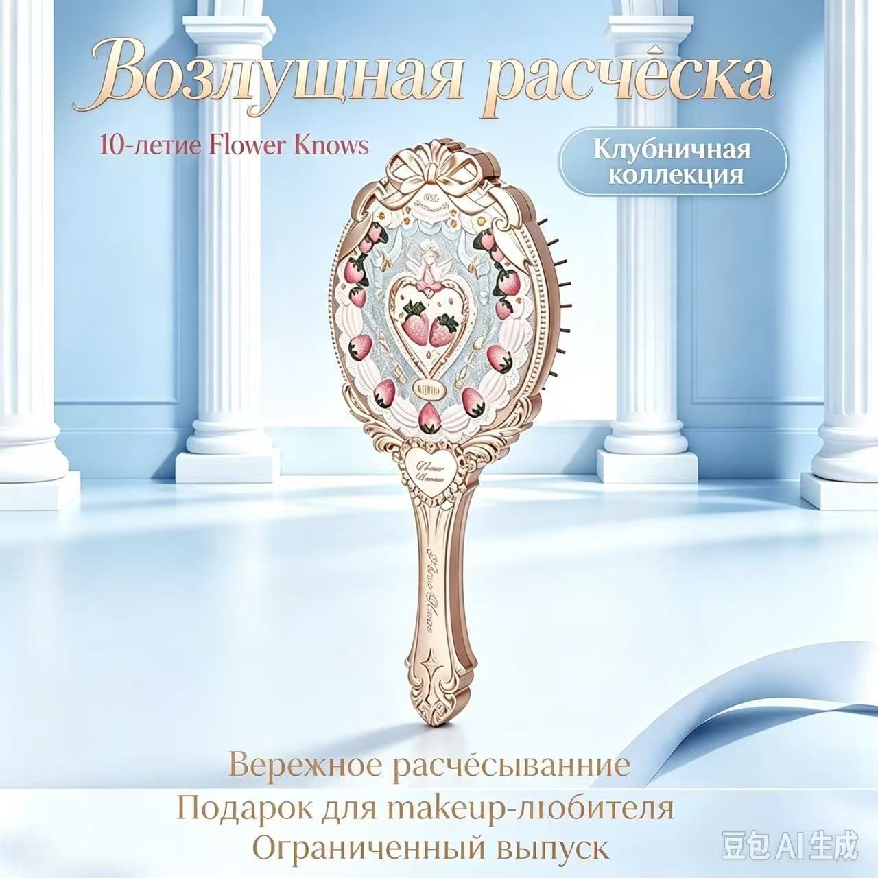 Flower Knows лимитированная ручная расческа к 10-летию, Артикул: 5937708196