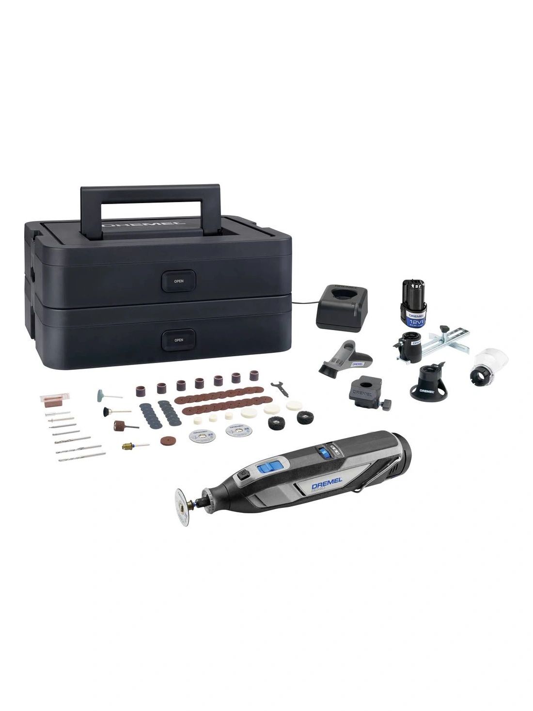 Гравер аккумуляторный Dremel 8240-5, 12 В, 2 А ч
