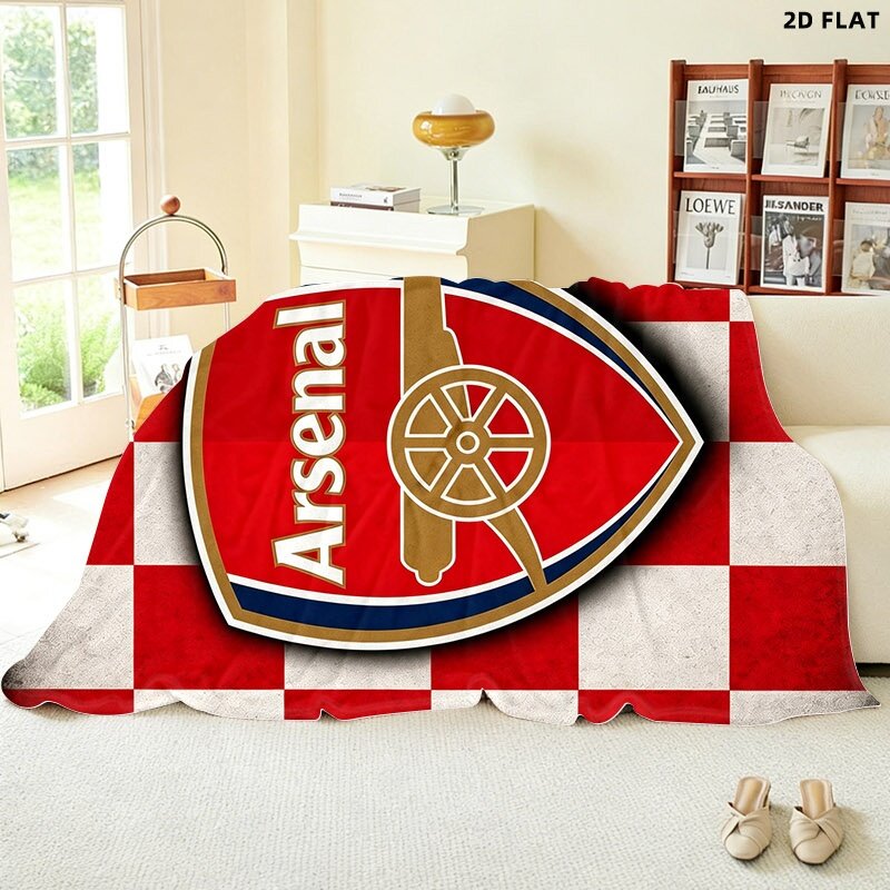 Arsenal плед из флиса с кашемиром