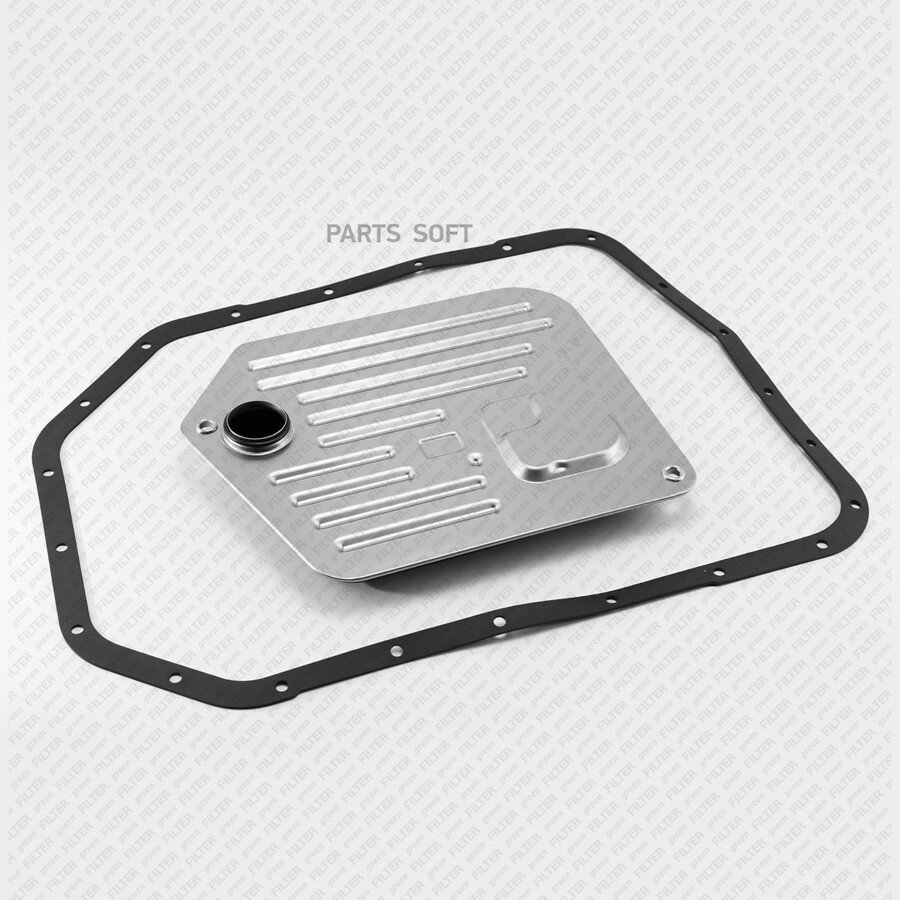 Фильтр АКПП GREEN FILTER с прокладкой BMW 5(E39) 96->/7(E38) 94->/8(E31) 96->/X5(E53) 00-> GREEN FILTER AF0139 | цена за 1 шт