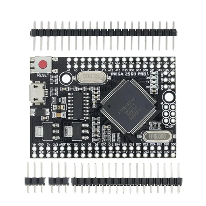 Модуль USB MEGA2560 R3 AVR Черный, MEGA2560 PRO