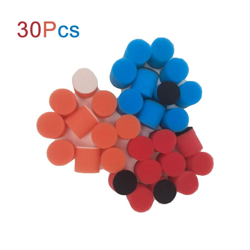 Набор губок для полировки 30 шт, Mixed Color B