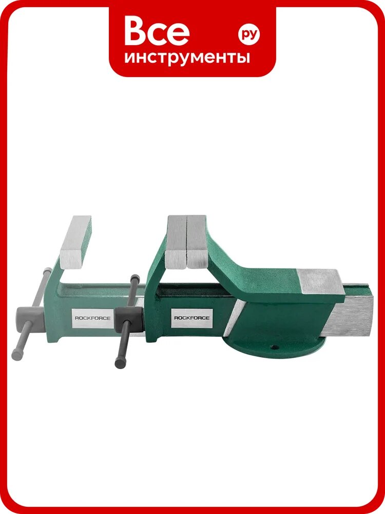 Тиски стальные Rockforce с наковальней 80мм (3) RF-6540703(63347)
