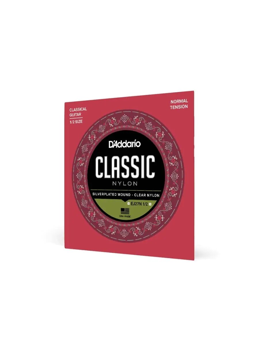 D ADDARIO EJ27 N 1/2 Струны нейлоновые для классической гитары