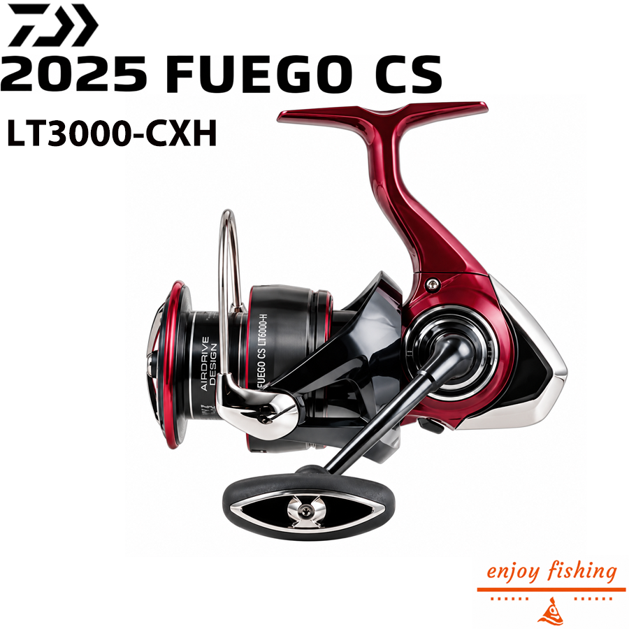 DAIWA 2025 FUEGO CS LT3000-CXH Спиннинговая катушка рыболовная безынерционная для спиннинга, Вьетнам