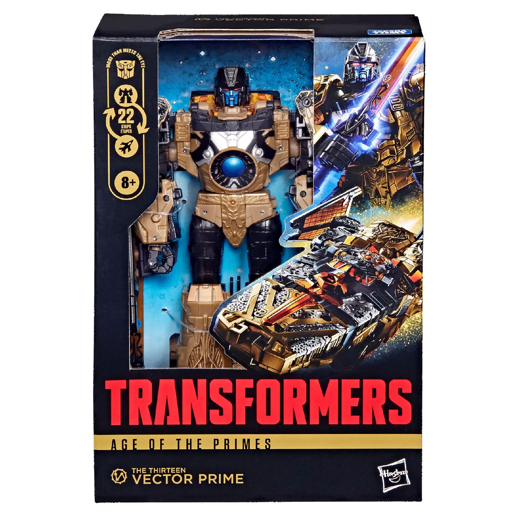 Трансформеры Игрушка хасбро Transformers Age of the Primes Voyager Class The Thirteen Vector Prime 17.5cm