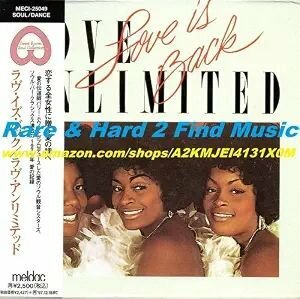 Музыка CD Love Unlimited - Love Is Back (CD, Album, Limited Edition, 1995)